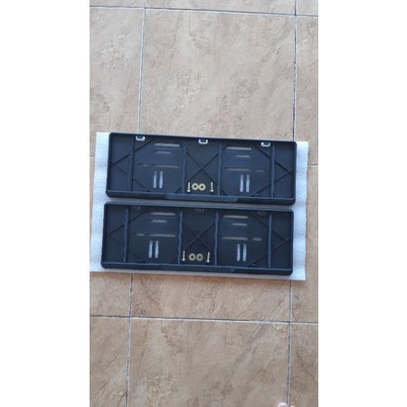 Original daihatsu car number plate holder casing | Shopee Philippines
