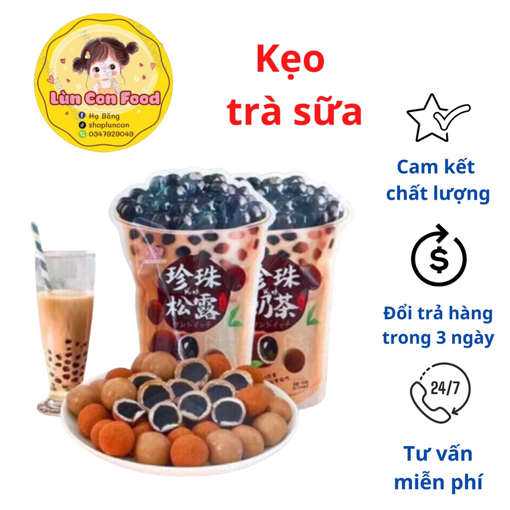 Super delicious Taiwanese pearl milk tea candy - Dwarf Con Food ...