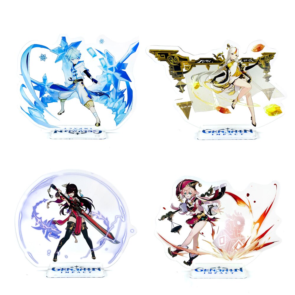 Genshin Impact Liyue characters Chongyun Ningguang Beidou Yanfei ...