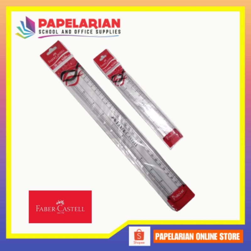 Ruler Plastic Faber Castel Precise | Shopee Philippines