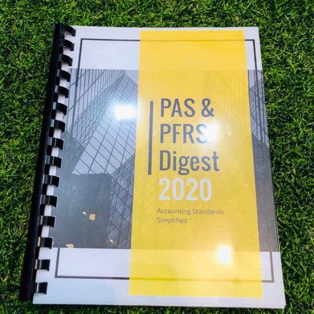 PAS & PFRS Digest 2020 Accounting Standards Simplified | Shopee Philippines