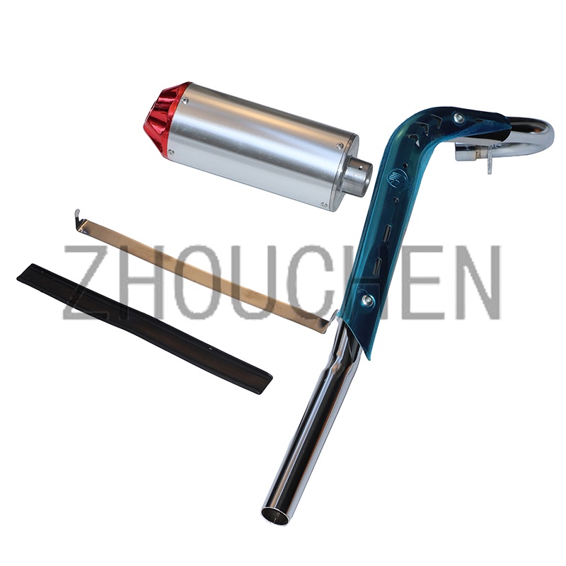 Exhaust Muffler Pipe System for Pit Dirt Bike 70cc-125cc Thumpstar ...