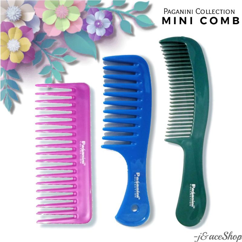 [JAS] Handy Small Paganini Wide Tooth Comb Salon Hairtool suklay ...