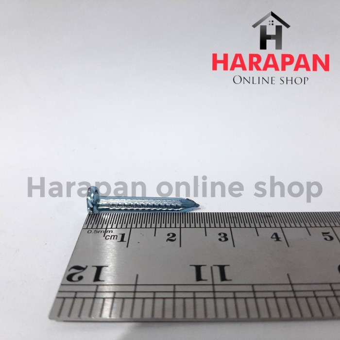 Wall CONCRETE NAILS 2 CM UNIT / SIZE 1" INCH PER PCS - 2CM | Shopee ...