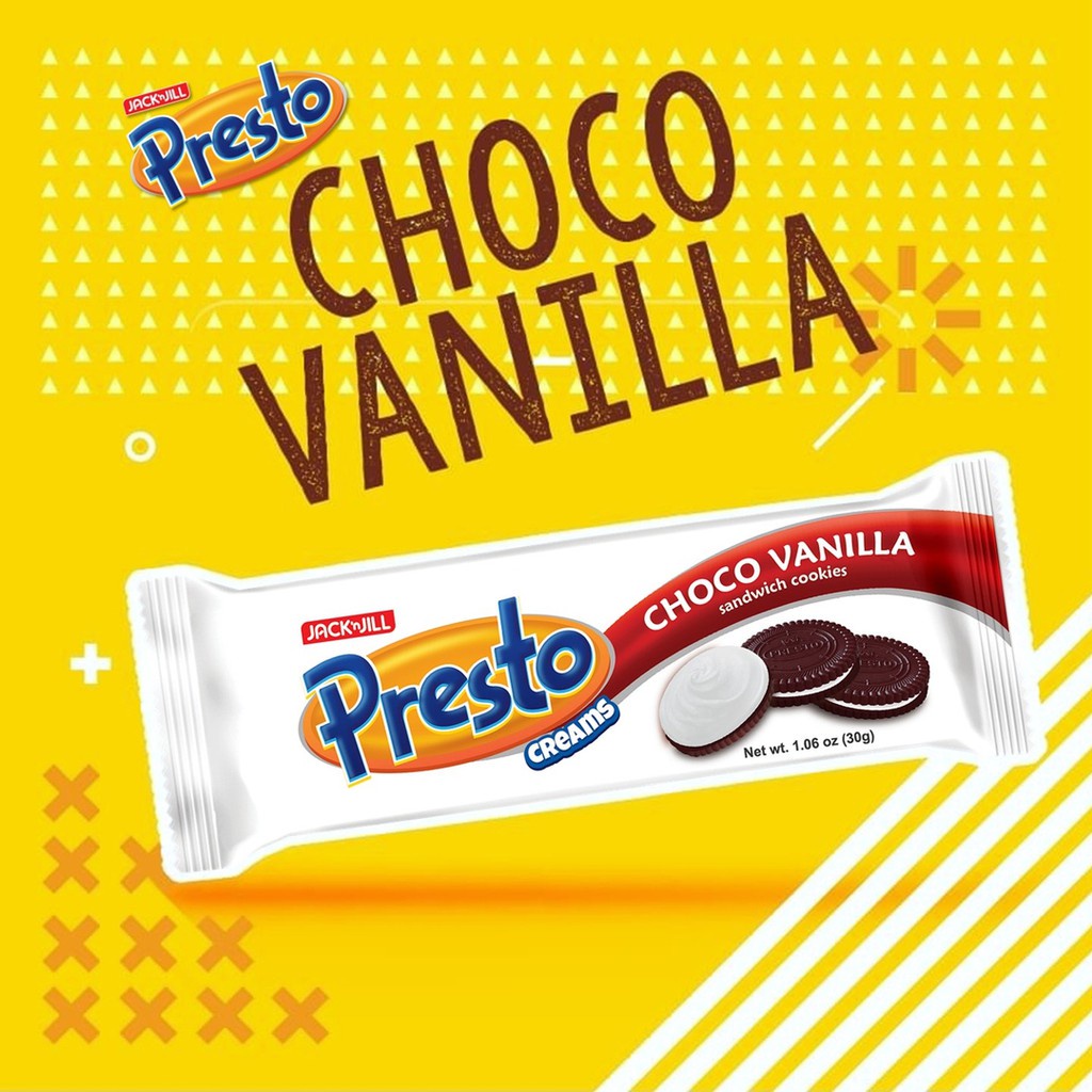 Presto Creams Vanilla (30g x 10) | Shopee Philippines