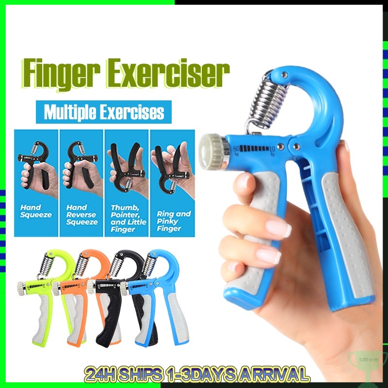 Exercise Gripper Hand Grip R-Shape Adjustable Heavy Gym Grippers ...
