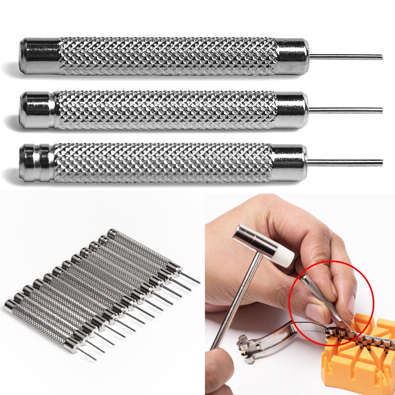 3pes Watch Strap Link Punch Pin Stick Watch Band Bracelet Remover Bar ...