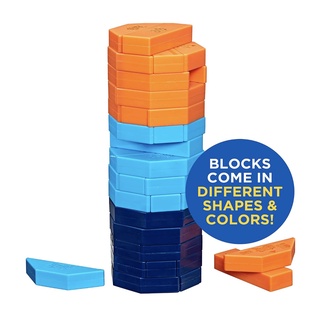 Colorful Octagon Blocks Stacked High Toys Home Party Game Toys | Shopee ...