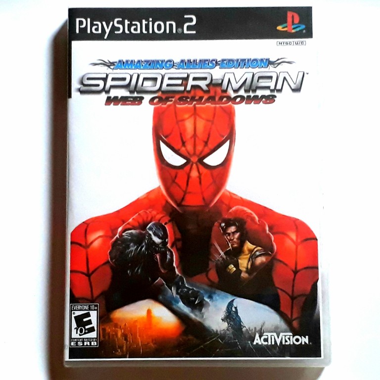 Spiderman Web Of Shadows PS2|Playstation2/PS2 Game Playstation 2 Games ...