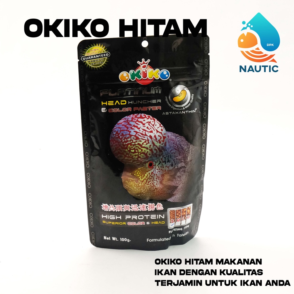 Louhan Fish Feed/OKIKO PLATINUM Fish Pellets | Shopee Philippines