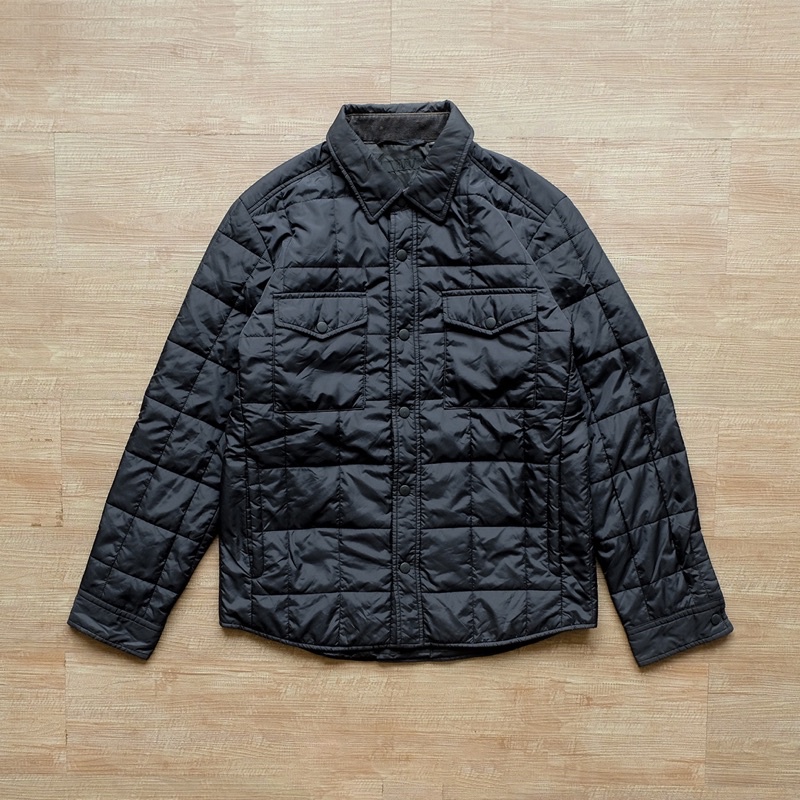 Uniqlo Quilted Jacket Black | Shopee Philippines