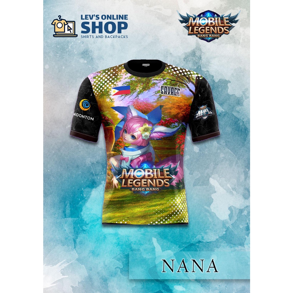 Mobile Legends Shirt - Nana - High Quality Print | Shopee Philippines