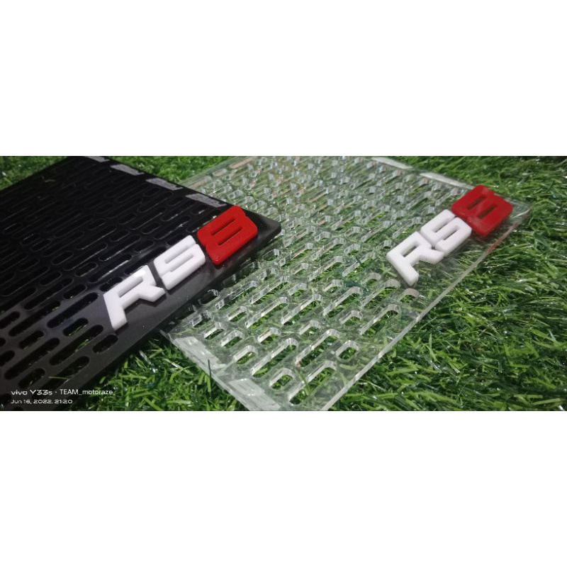 NEW RS8 RADIATOR COVER(LACER CUT OUT) EMBOSSED | Shopee Philippines
