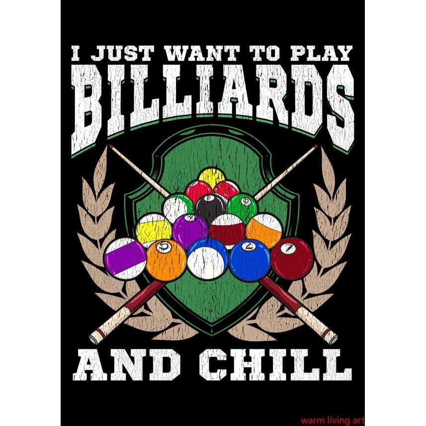 Snooker Billiard Posters and Prints Canvas Painting Wall Art Print ...