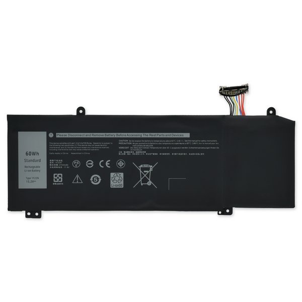 1F22N XRGXX Laptop Battery For Dell Alienware M15 ALW15M M17 G5 15 5590 ...