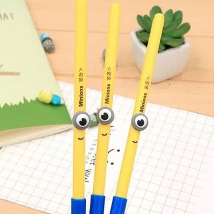 Minions Pen Cute Character Ballpoint Pen Nice School ATK Ballpoint ...