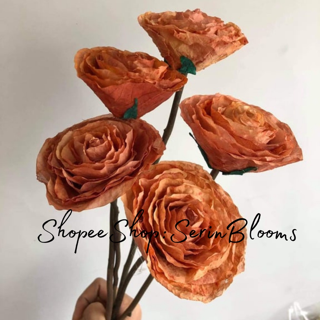 Fossilized Rose(1 stem only) | Shopee Philippines