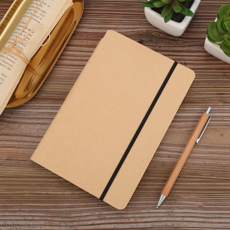 [A5 Size] Stationery 25K Moleskin Rubber Diary Strap Notebook w/ String ...