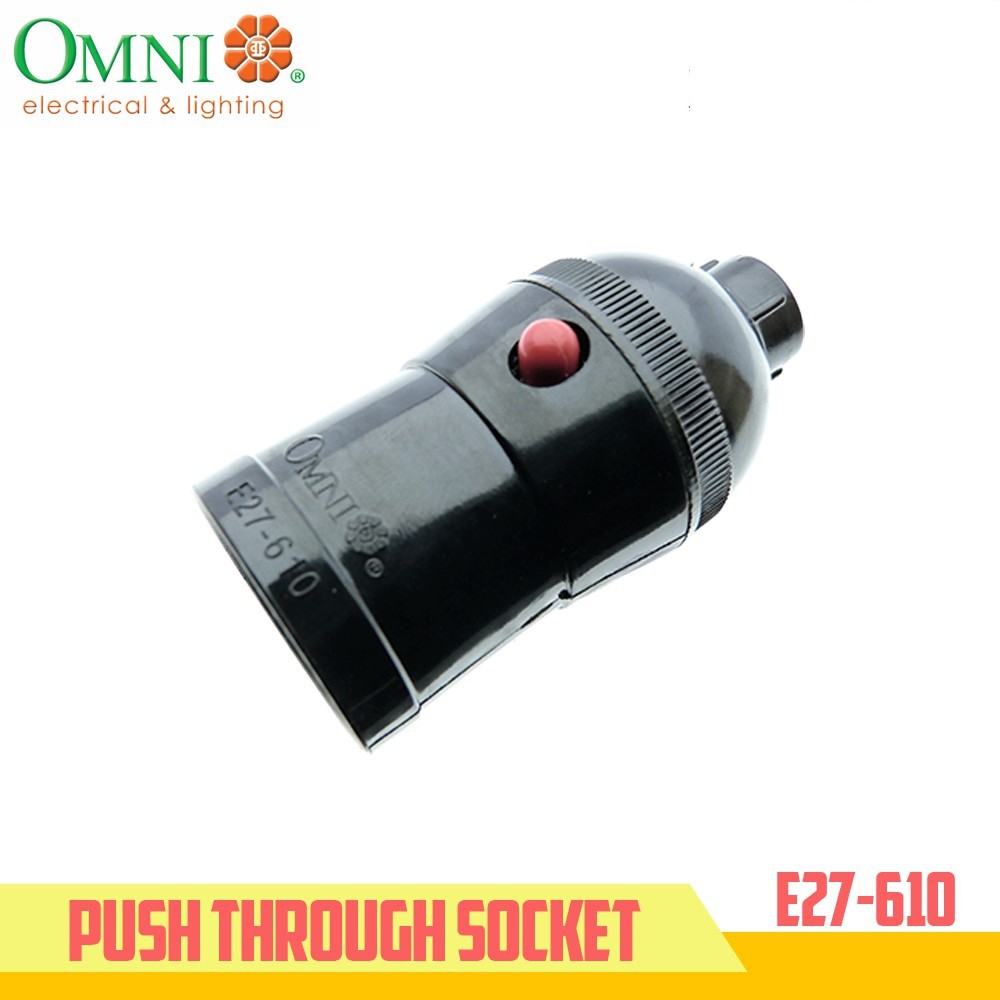 Omni Socket Plug / Push Through Socket / Keyless Socket | Shopee ...