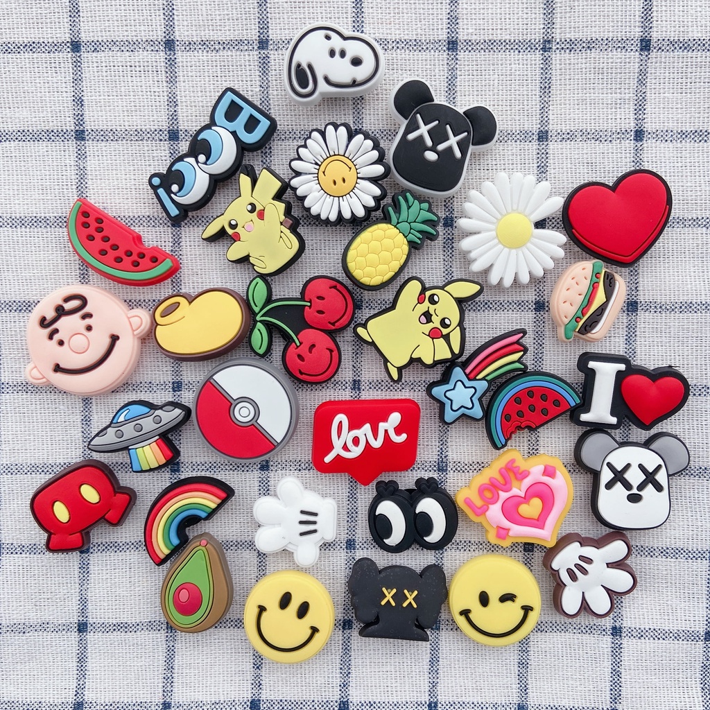 croc Children Girls Boys shoes jibz Button Shoes Charm -croc /jibz ...