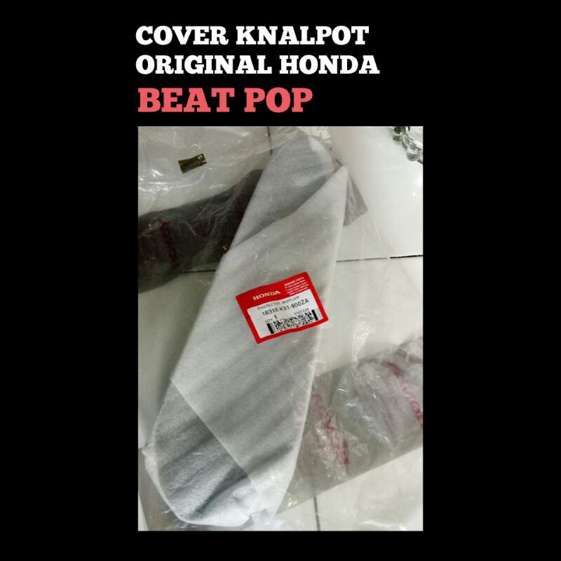 Beat Pop Exhaust Protector / Exhaust Cover / ORIGINAL HONDA 18318-K61 ...