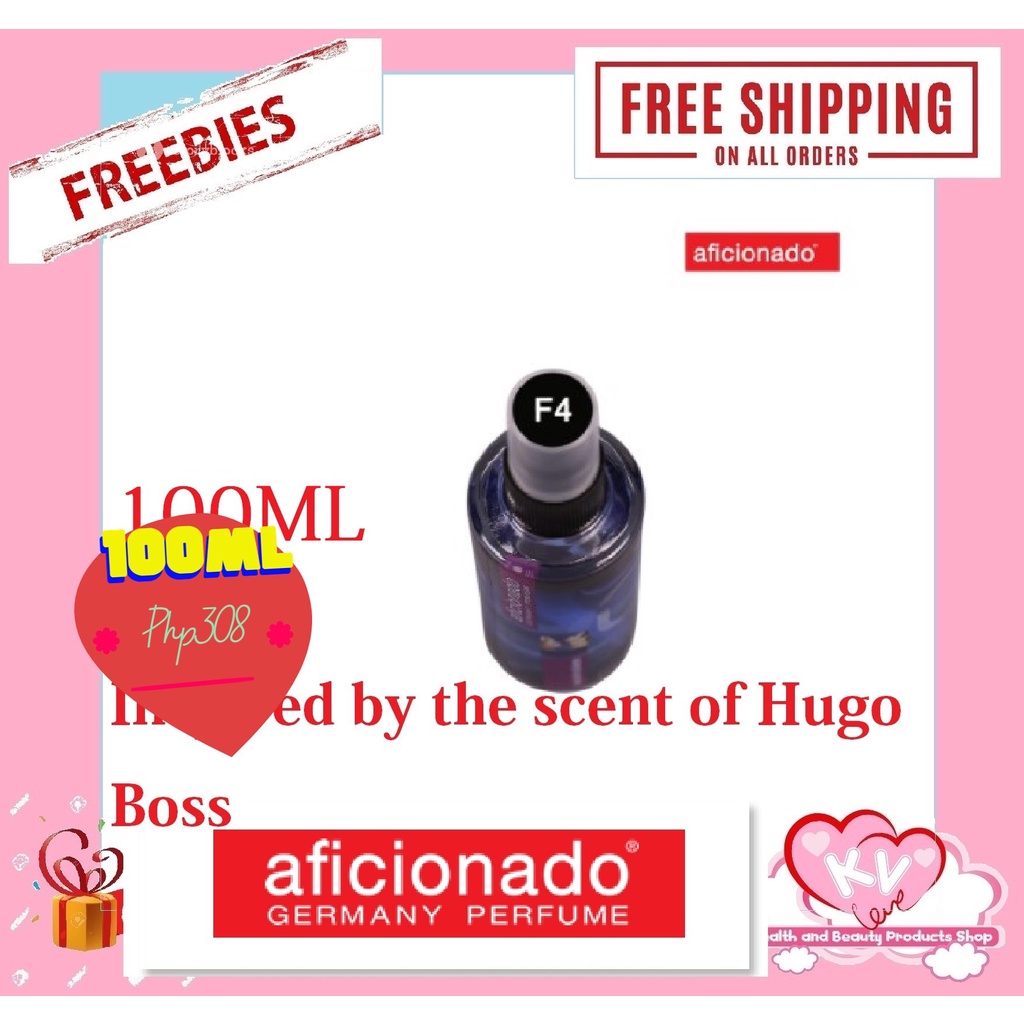 Aficionado F4 100ml Eau De Parfum for Men | Shopee Philippines