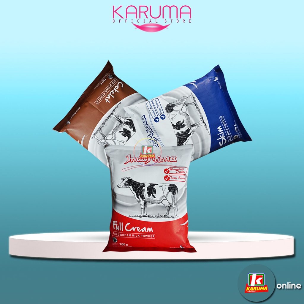 Indoprima Full Cream Chocolate Skim Milk 700gr | Indo prima Milk Powder ...