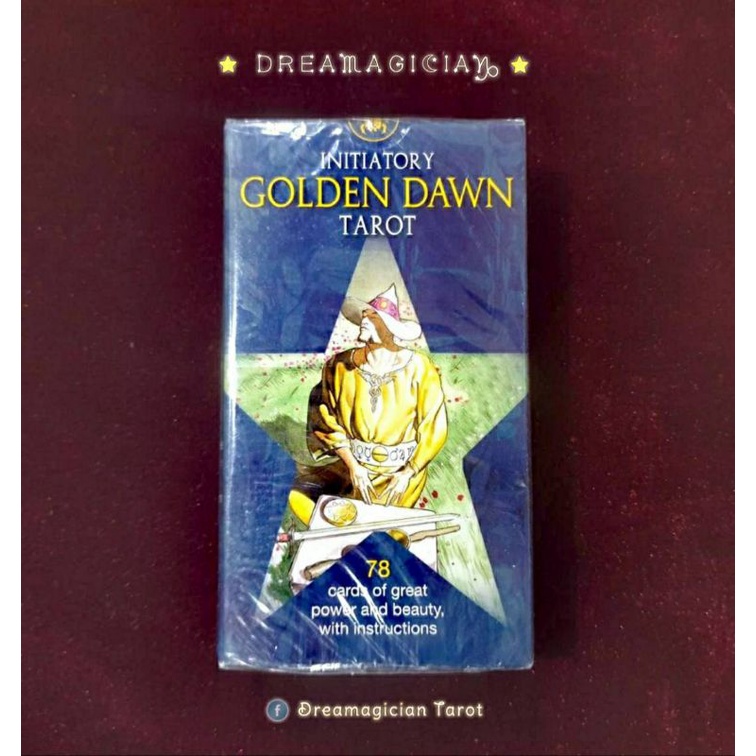 Initiatory Golden Dawn Tarot Authentic Gypsy Oracle Card Deck | Shopee ...