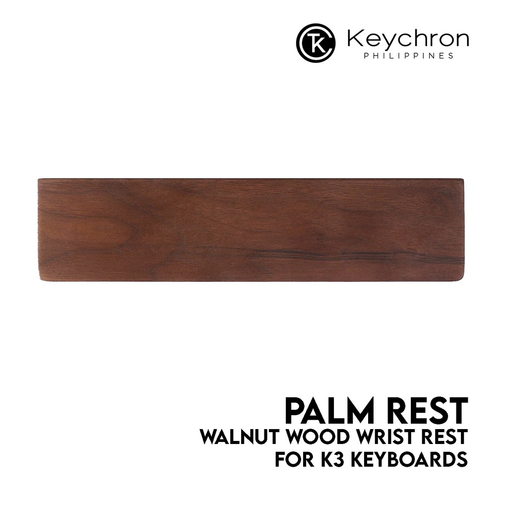 Keychron Walnut Wood Palm Rest (Built for K3 / K3 Pro / K3 Max / K7 ...
