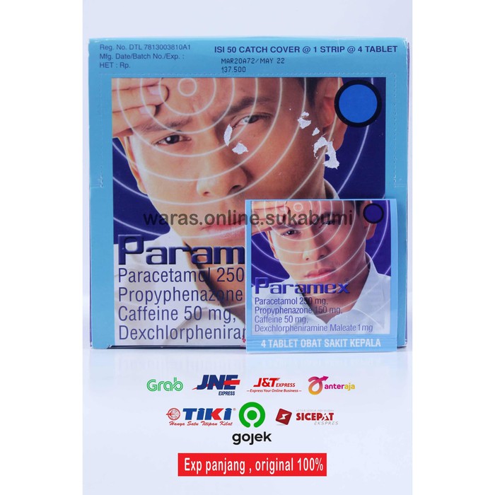 Paramex Box Of 50 Strips | Shopee Philippines