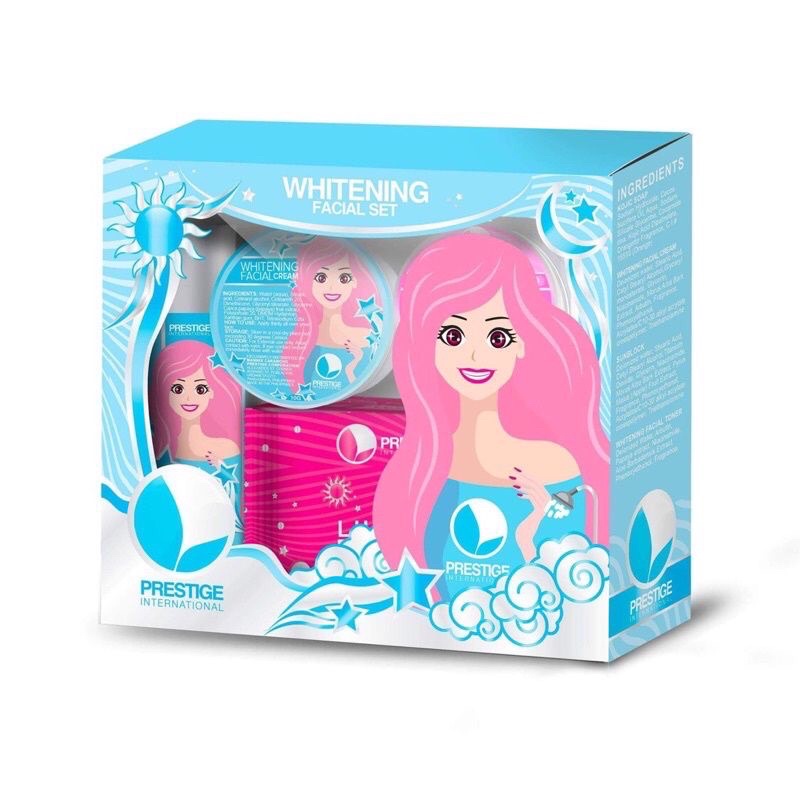 Prestige Whitening Facial Set (maintenance set) | Shopee Philippines