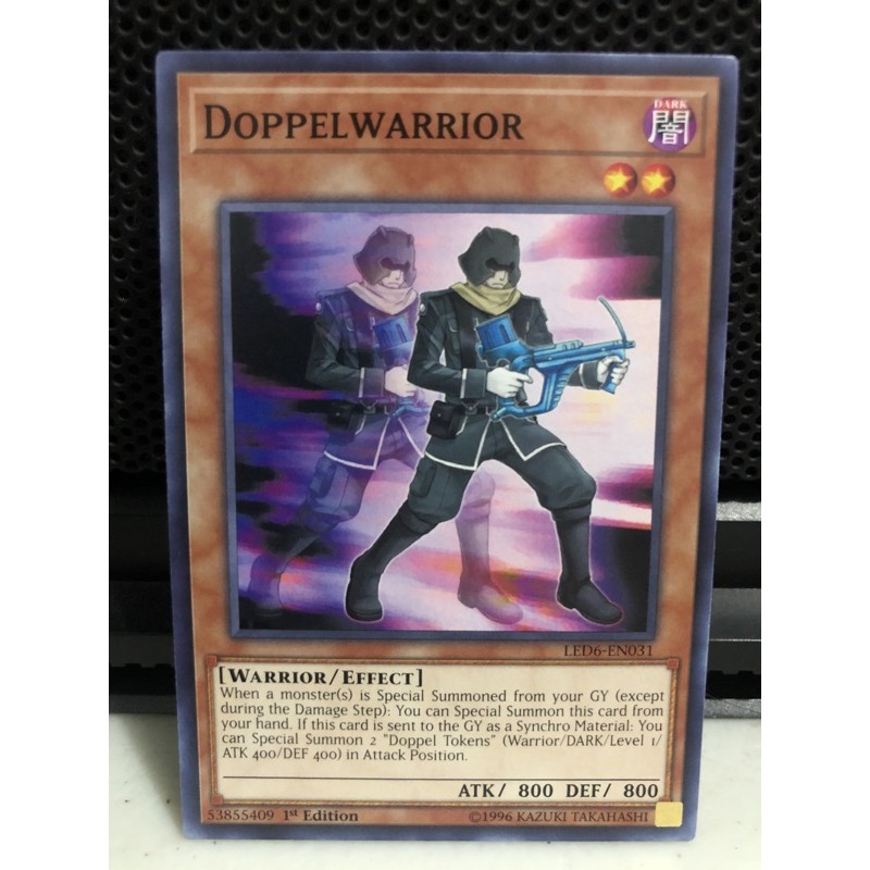 Doppelwarrior TCG Yugioh Led6 | Shopee Philippines