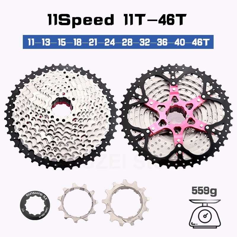 SUNSHINE 8 9 10 11 12 Speed Cogs MTB Mountain Bike Road Bike Cassette ...