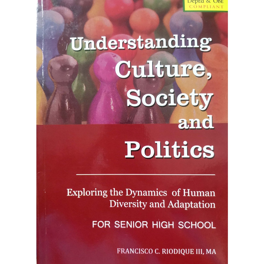 UNDERSTANDING CULTURE, SOCIETY and POLITICS for Senior High School ...