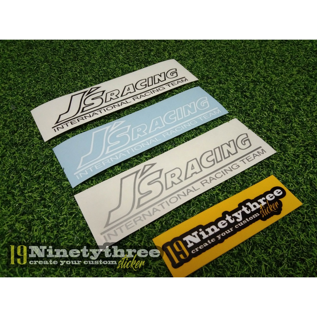 Js racing sticker spoiler | Shopee Philippines