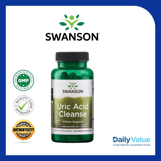 Swanson Uric Acid Cleanse 60 veggie capsules | Shopee Philippines