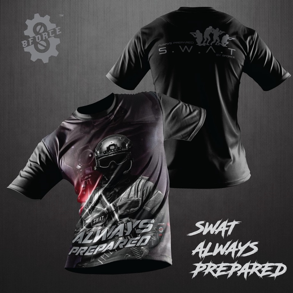 microfiber ready stock sublimation tactical t shirt by 8 force baju ...