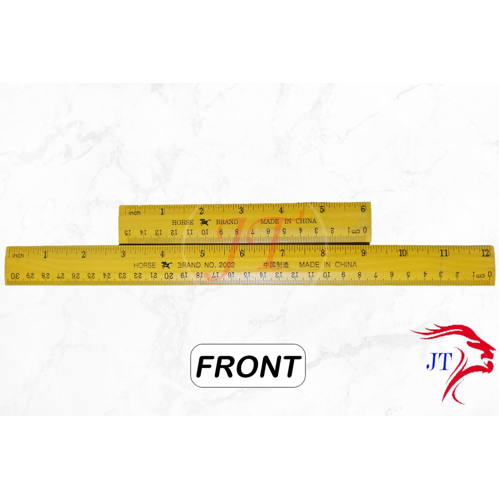KAYU Wood ruler Wood ruler 15cm /30cm | Shopee Philippines