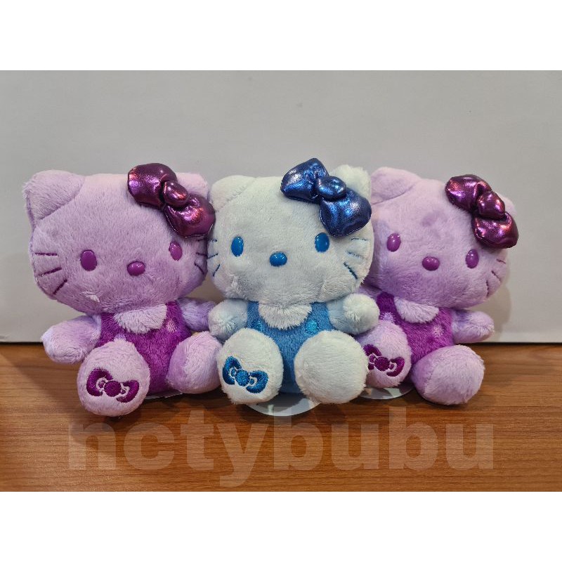 Hello Kitty Blue Purple Ribbon Sweet Plush Doll | Shopee Philippines