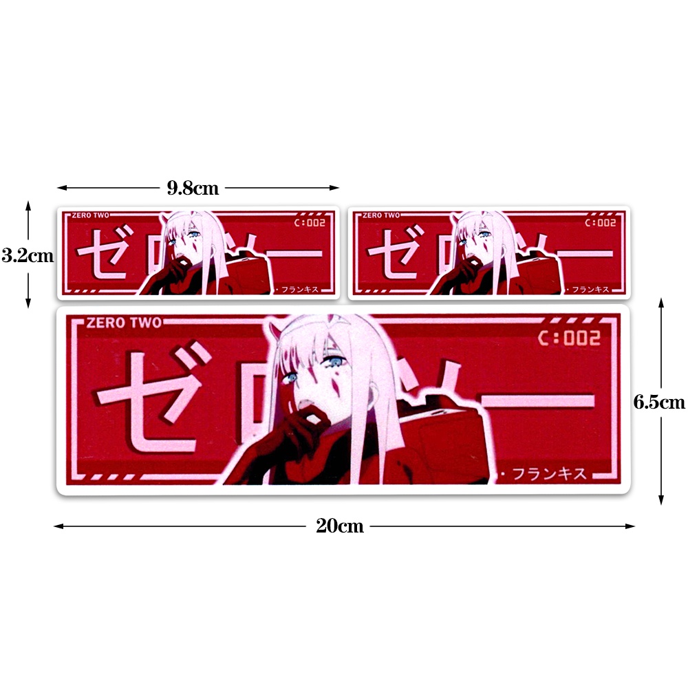 JDM Japanese Style Sticker Loli Beauty Cartoon Motorcycle Decal Car ...