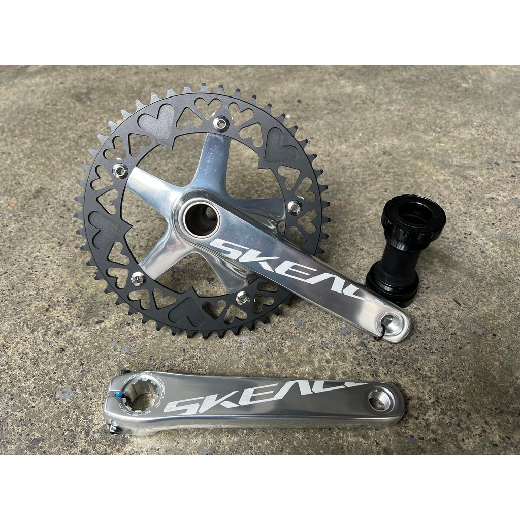 SKEACE FIXIE OUTBOARD CRANKSET HARD HEART LATTICE JRSPEED | Shopee ...