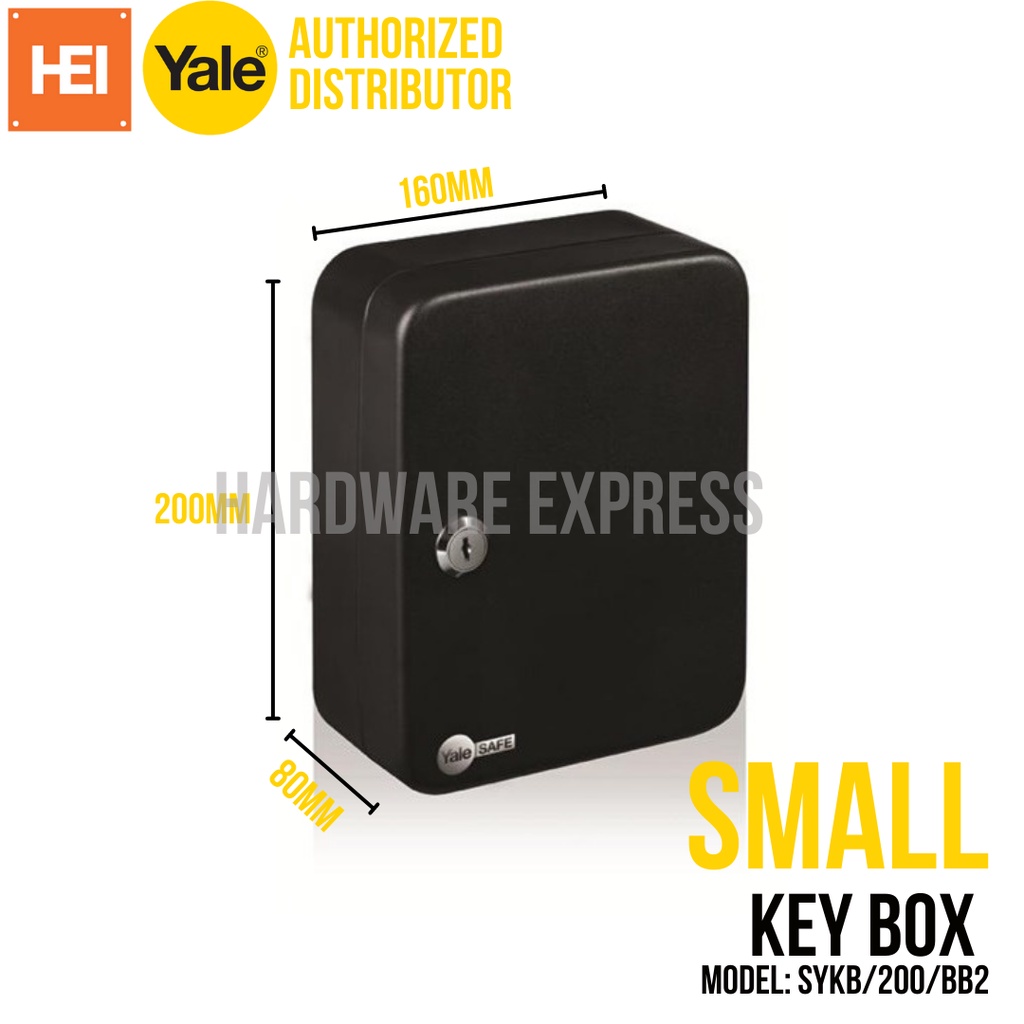YALE Key Lock Box Key Organizer (Key Operated) - Small or Medium ...