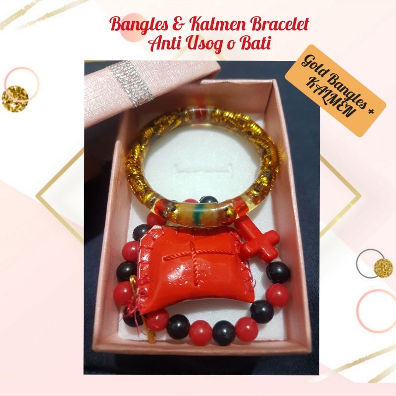 Kontra Usog | Anti Usog for baby ,10cm (already blessed) Bangle plus ...