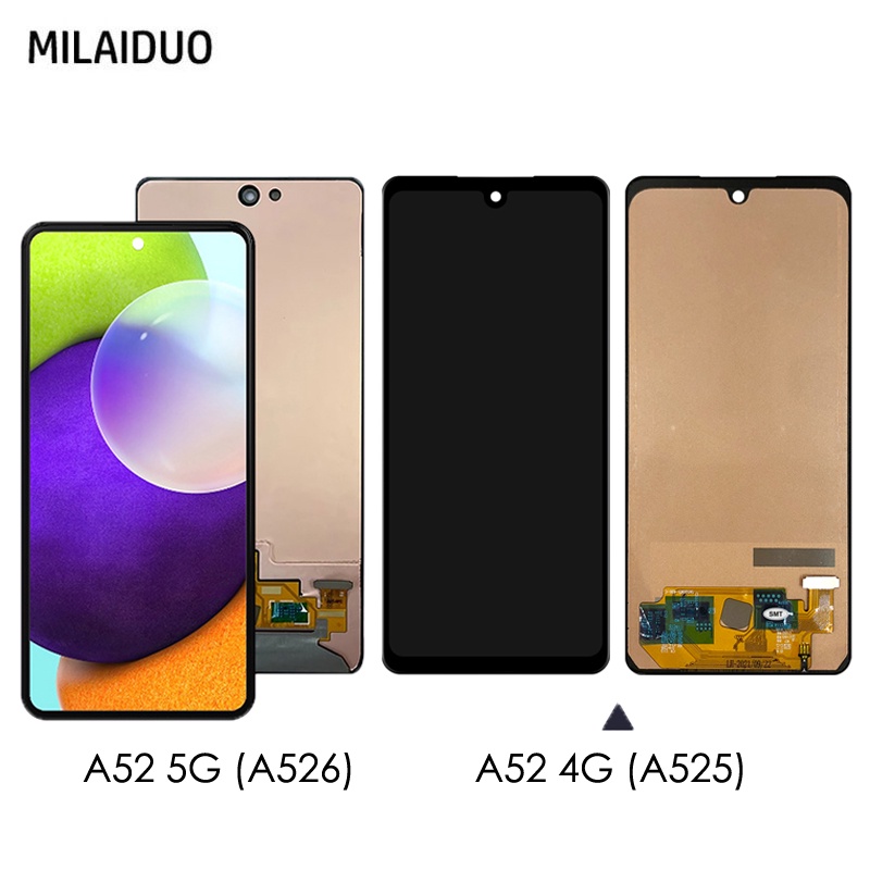 For Samsung Galaxy A52 4G A525 SM-A525 LCD / A52 5G A526 SM-A526 LCD ...