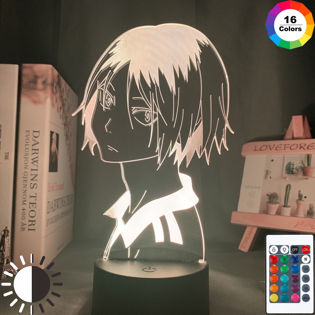 Haikyuu Led Night Light Anime Kozume Kenma Lamp for Bedroom Decor ...
