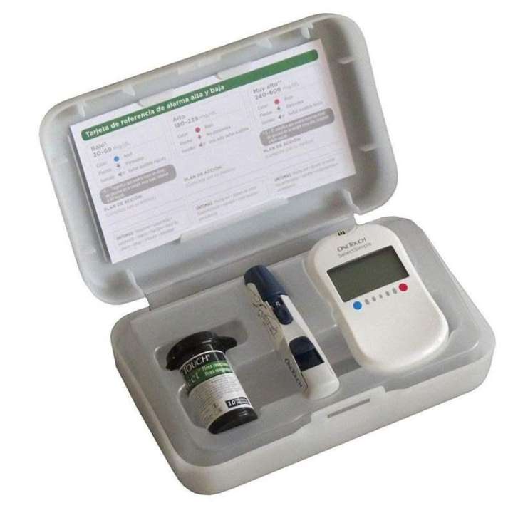 Glucometer Set : One Touch / Onetouch Select Simple Blood Glucose ...