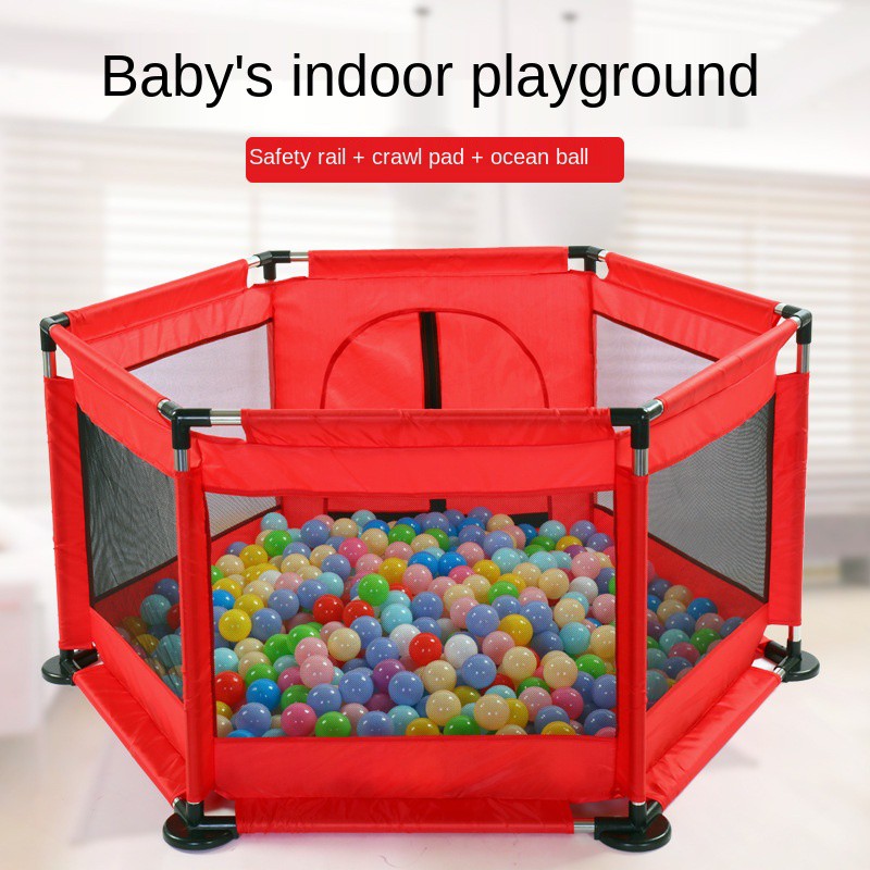 10 pcs free balls Children's Play Fence Safety Game Fence for Kids ...