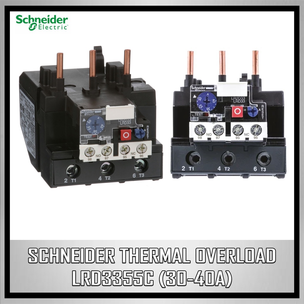 SCHNEIDER ELECTRIC THERMAL OVERLOAD RELAY | VAT INCLUDED PRICES ...