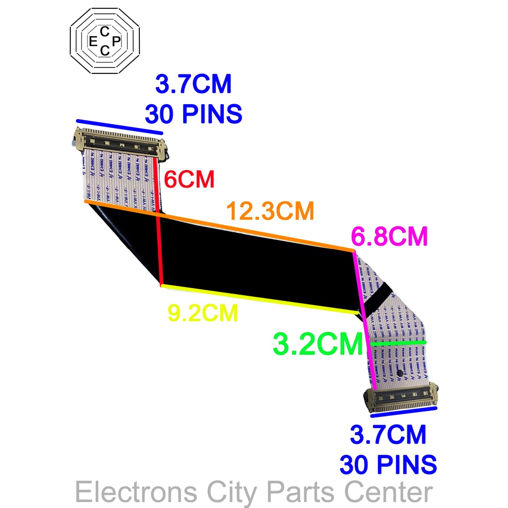 SHARP TV FLEX RIBBON 30 PIN 3.2CM LC24LE175M | Shopee Philippines