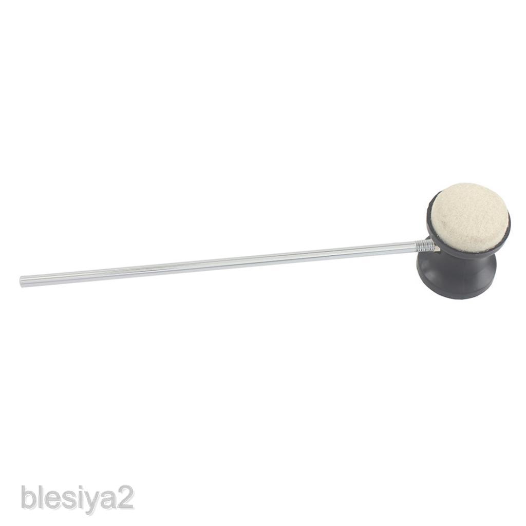 Stainless Steel Drum Pedal Beater Stick for Drummer Black& 22.4cm ...